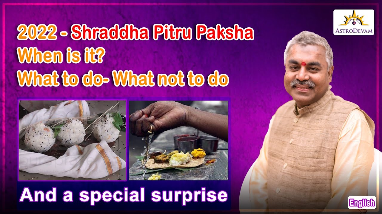 Shraddh 2022 Pitri Paksha Kanagat Tarpan Tithis Starting Dates What to ...