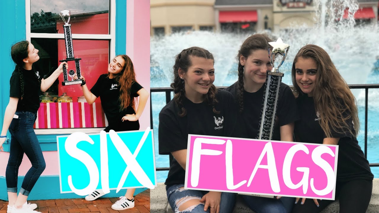 Six Flags Trip Vlog | 2017 - YouTube