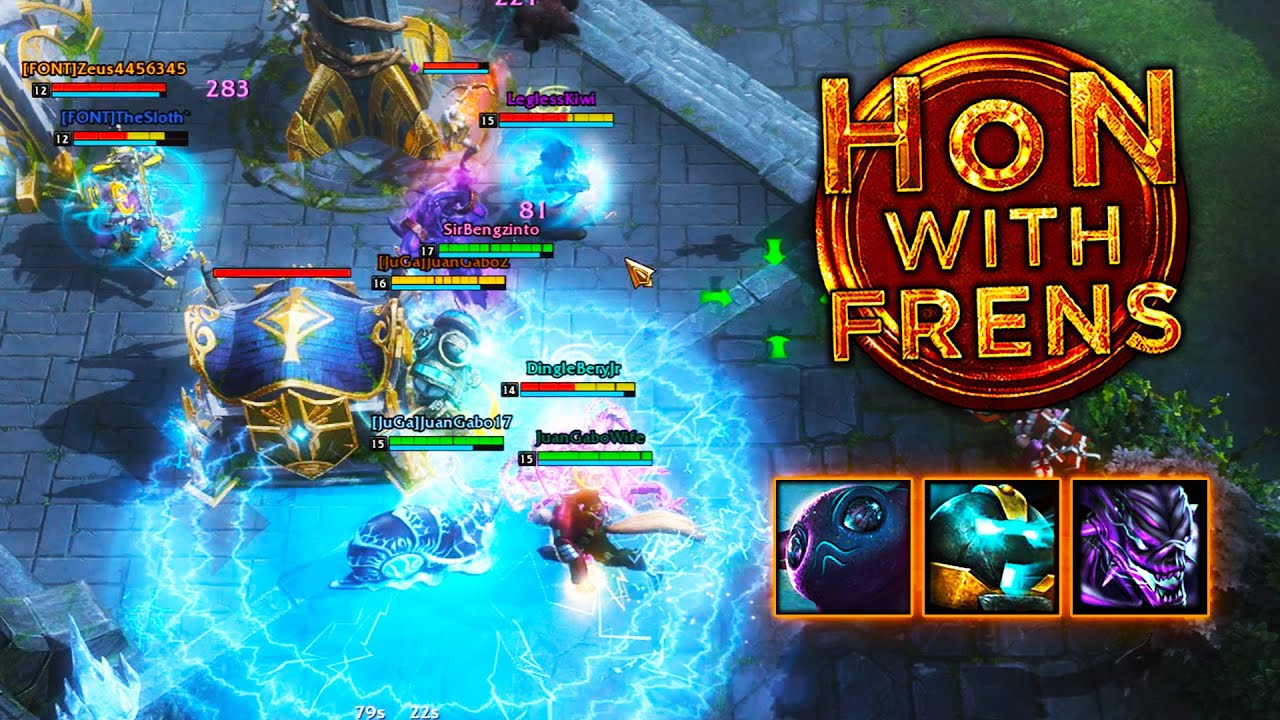 HoN With Friends #28 Shellshock Combos - YouTube