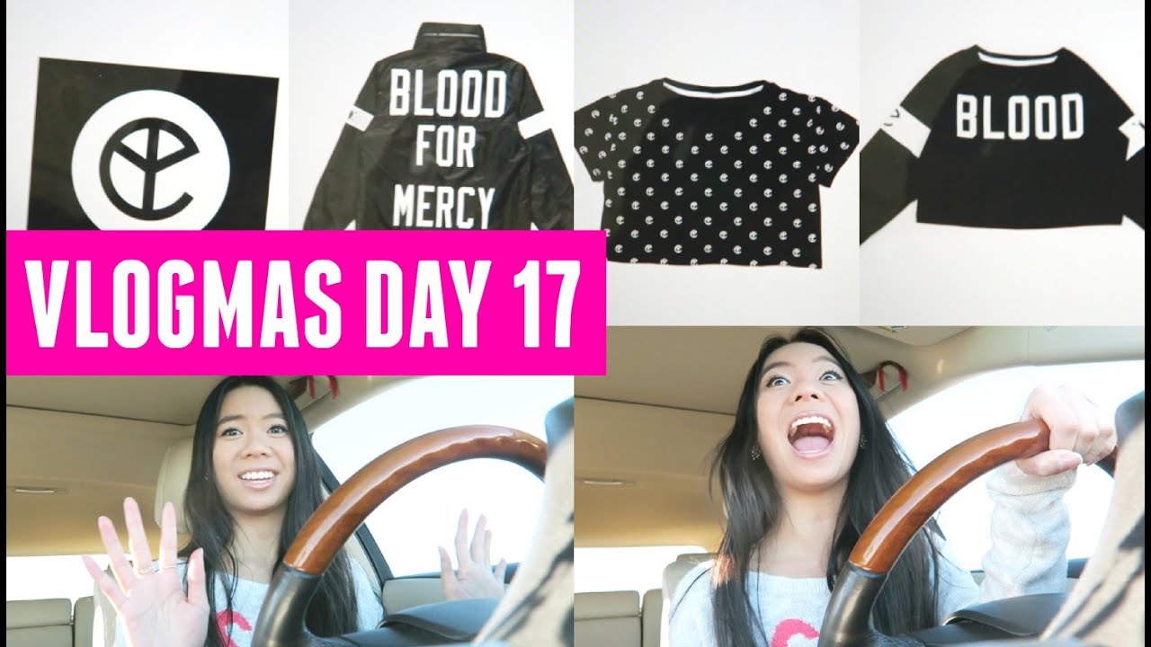Yellow Claw Blood For Mercy Merch & Driving Vlog! (Vlogmas Day 17 ...