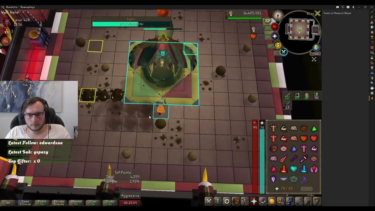 OSRS | Expert TOA grind | First Solo Shadow run ep7 - YouTube