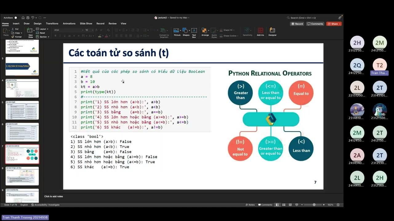 Buổi 2 | Python | BCM Gen 4 | CTE - YouTube