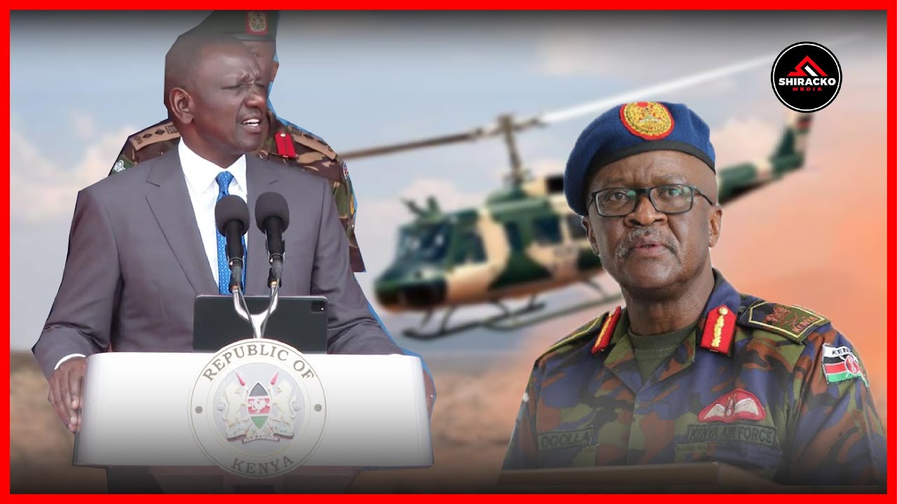 Ruto's Take at 60th anniversary to Airforce Pilots after Gen. Ogolla's ...
