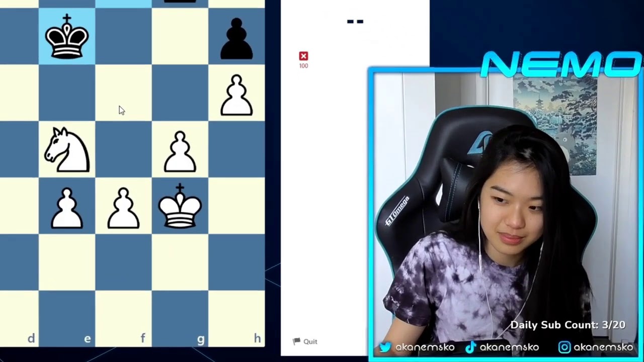 Nemo Zhou FAILS TO SOLVE 100 RATED PUZZLE! SHE WALKED OUT! - YouTube