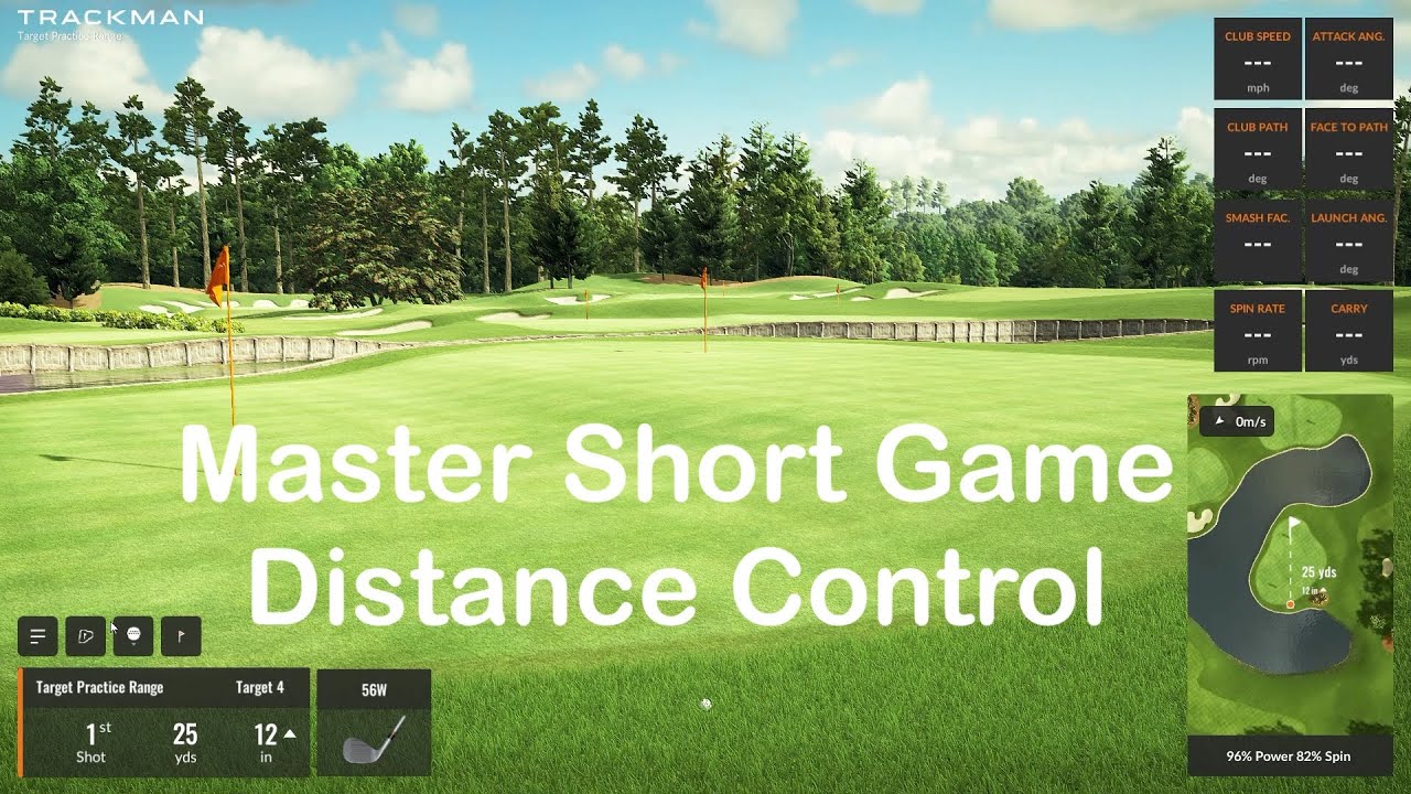 Master Wedge Play Distance Control on the Trackman Range - YouTube