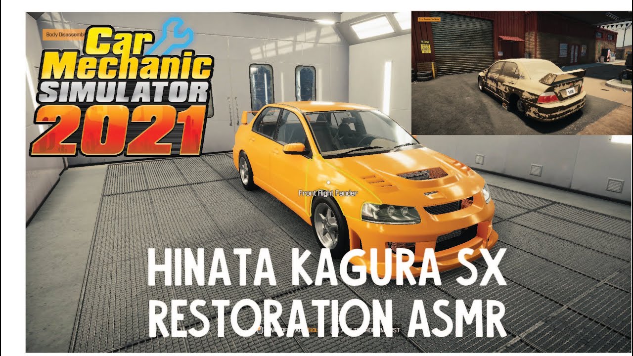 Hinata Kagura Restoration ASMR | Car Mechanic Simulator 2021 - YouTube