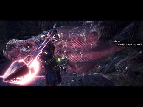Monster Hunter World - T Rex fight - YouTube