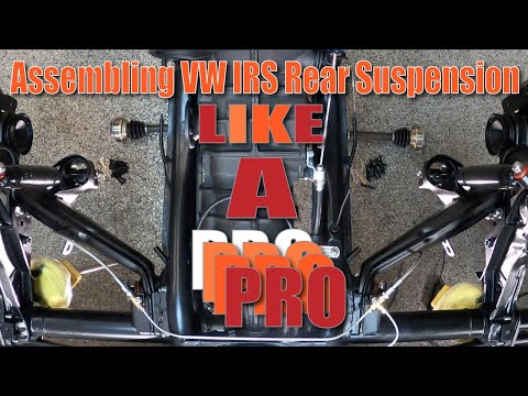 Rebuilding an Volkswagen IRS Rear Suspension like a PROfessional | 1974 ...
