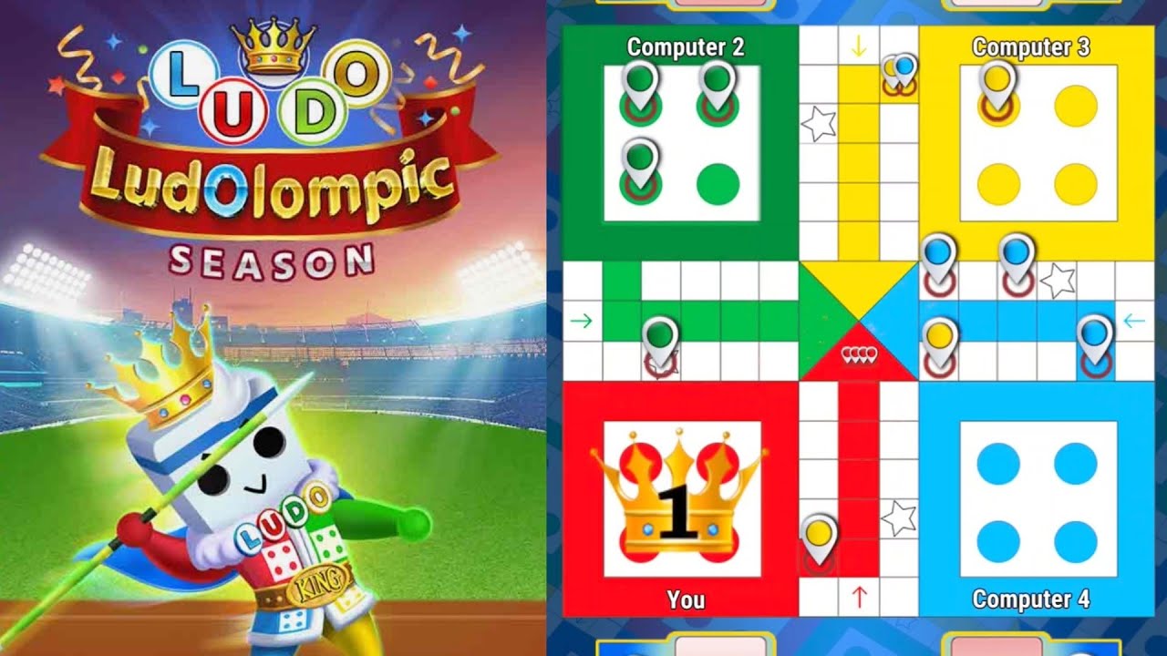 लूडो किंग | Ludo King gameplay | Ludo king game in 4 player ludo ludo ...