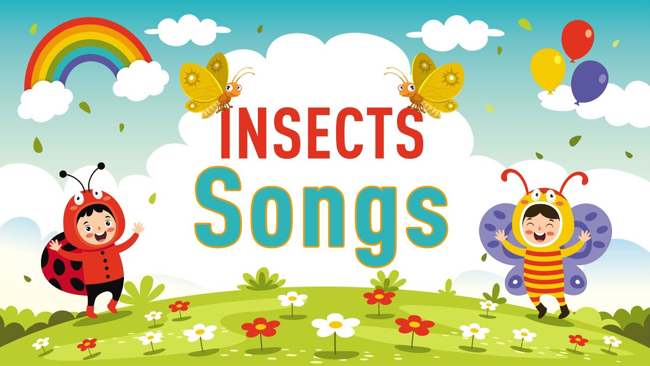 Insects Song for kids | Insects Songs | Nursery Rhymes & Kids Songs ...