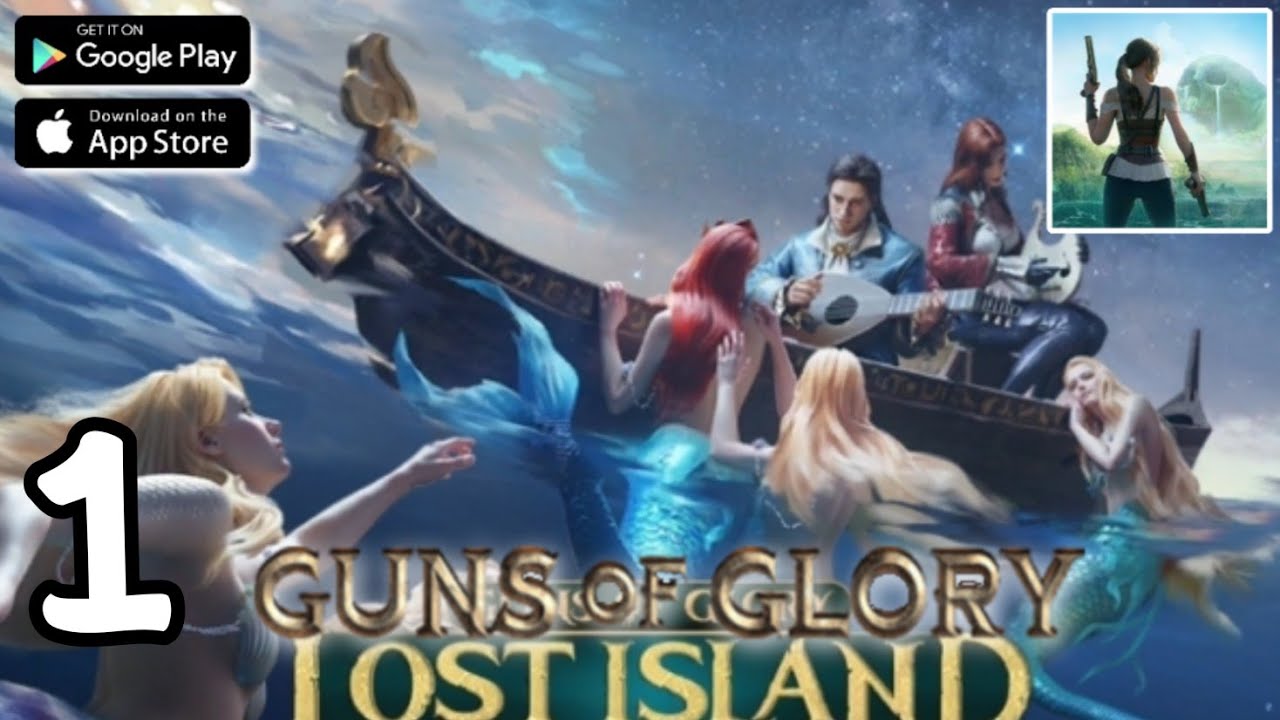 1st Tutorial mission /Guns of Glory: Lost Island p:-1 ...