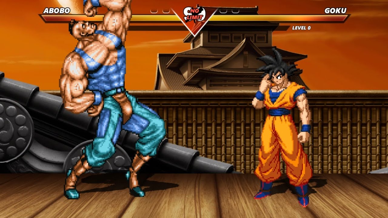 ABOBO vs GOKU - The most epic fight ever made ! - YouTube