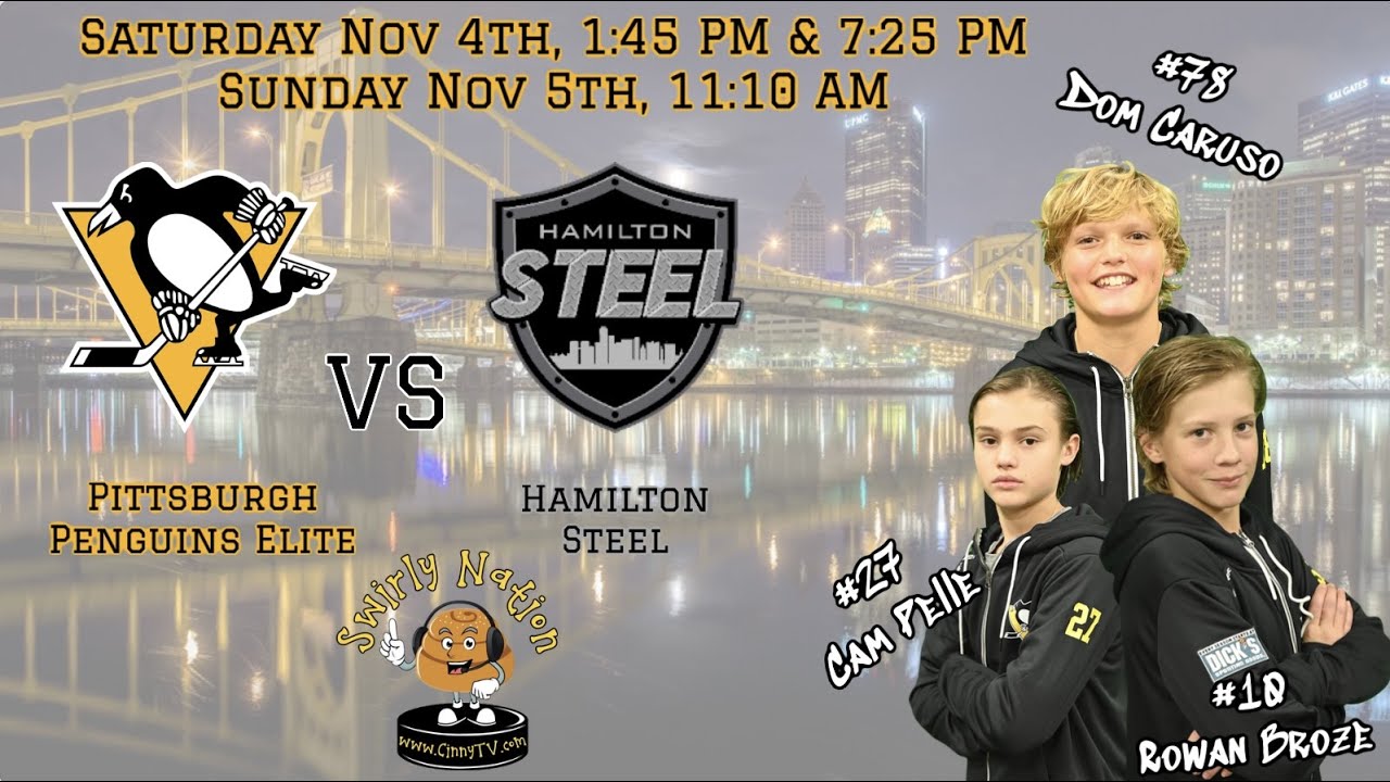 2011 Pens Elite Vs Hamilton Steel - YouTube