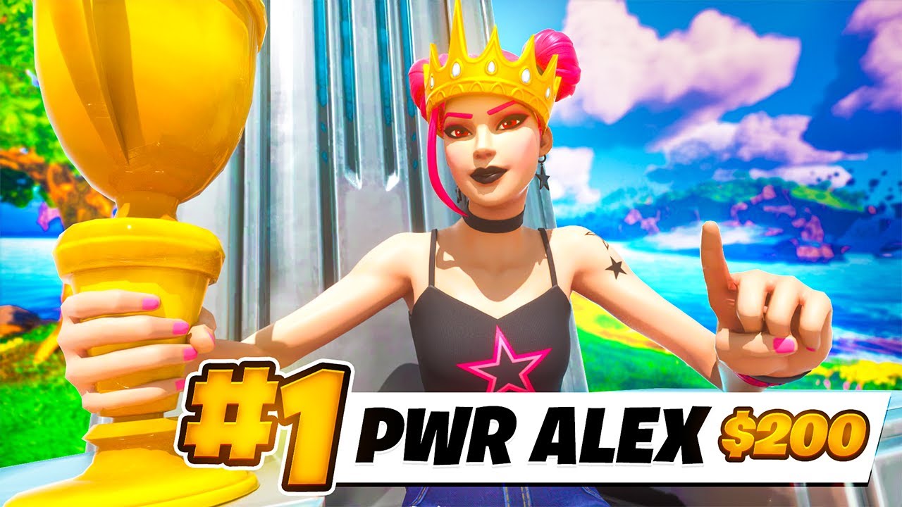 1ST in Fortnite SOLO VICTORY CASH CUP 🏆 - YouTube