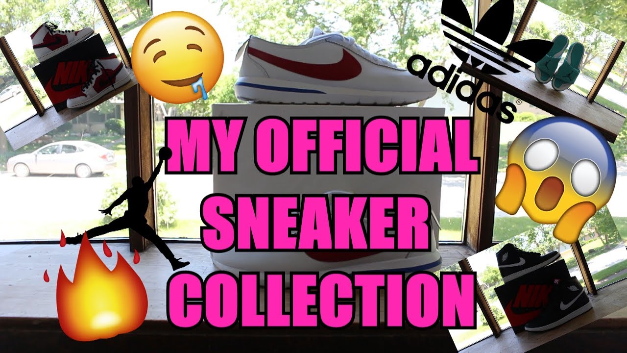 MY ENTIRE SNEAKER COLLECTION!!! - YouTube
