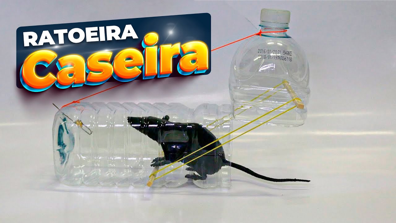 Como fazer Ratoeira Caseira para Rato em CASA - YouTube