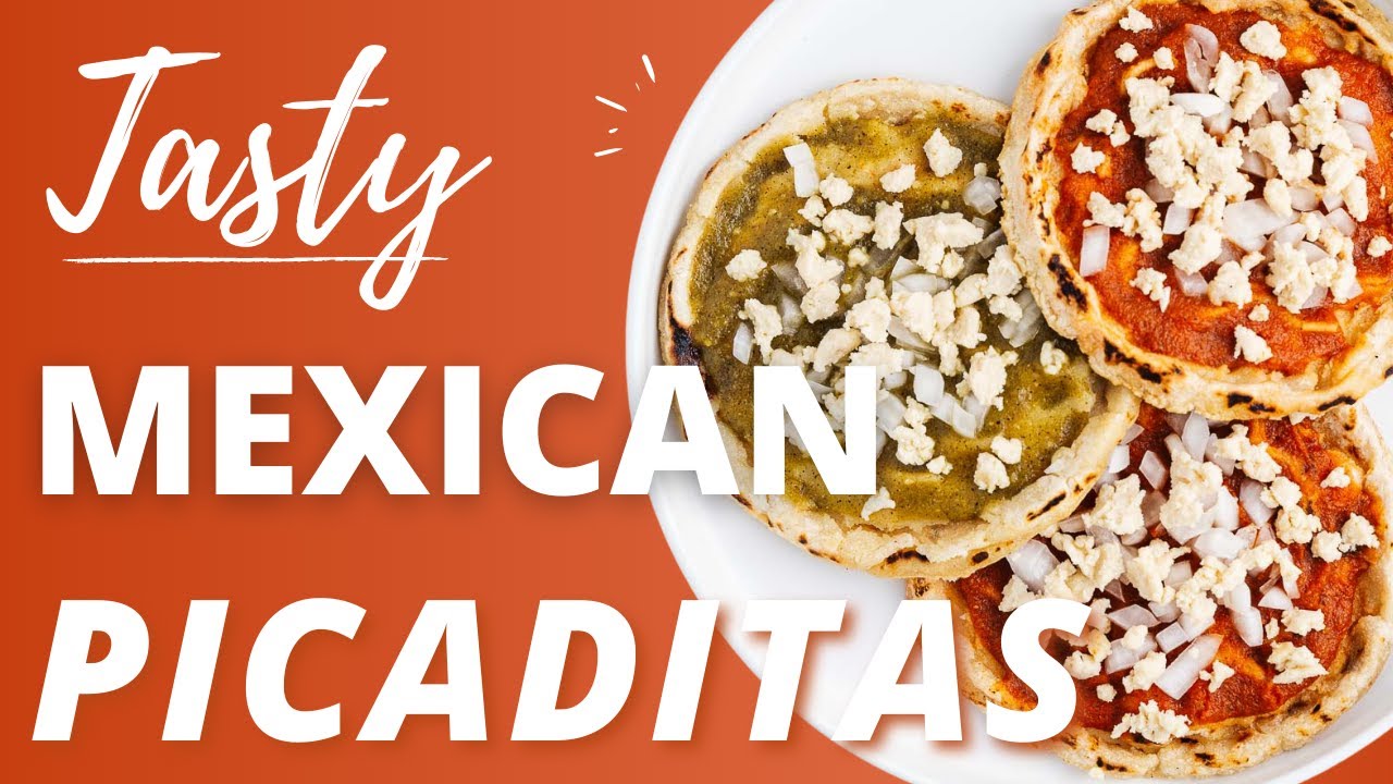 Picaditas (Vegan Mexican Street Food) - YouTube