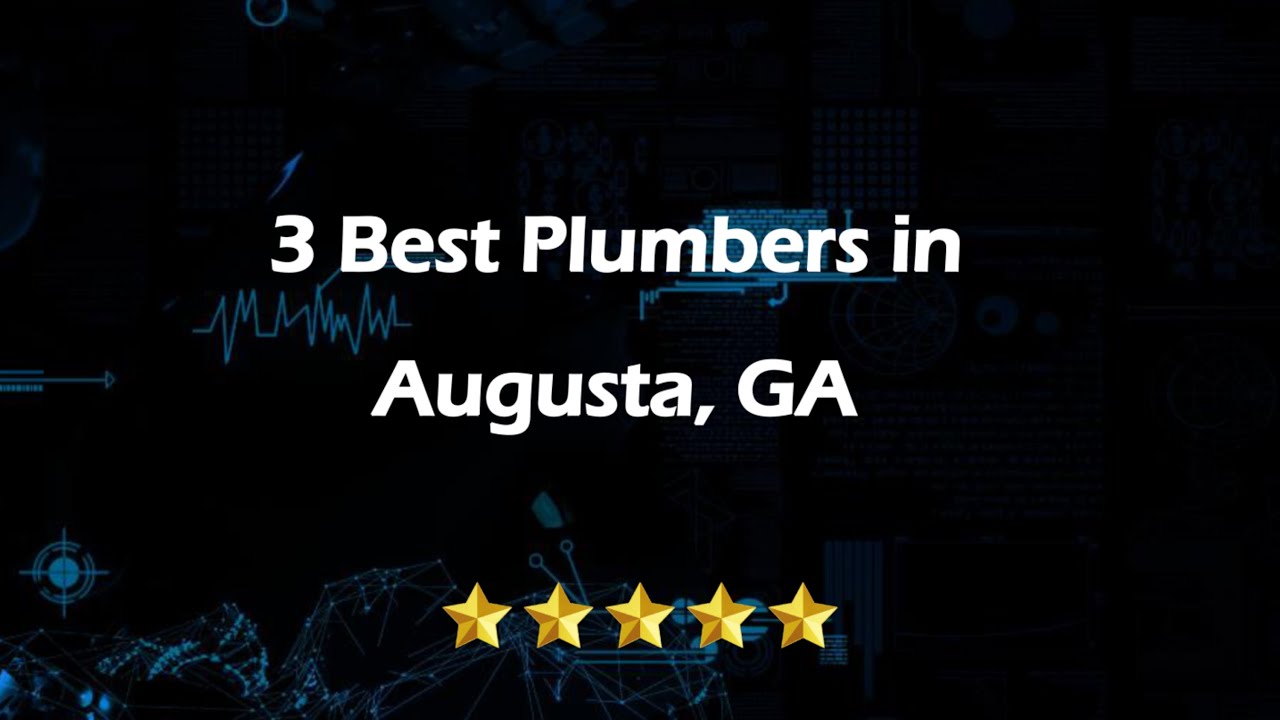 3 Best Plumbers in Augusta, Georgia 2024 | Plumbing Services - YouTube