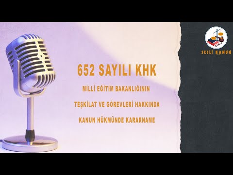 652 sayılı KHK  BÖLÜM 2 2023 MEB Görevde Yükselme ve Unvan Değişikliği ‐