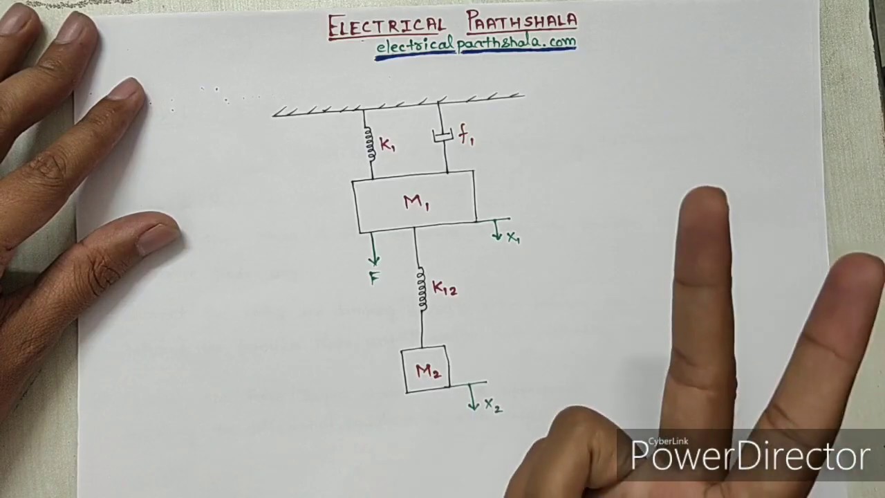 CS 6 Nodal Method For Solving Mechanical Physical Systems In Hindi cs-6-nodal-method-for-solving-mechanical-physical-systems-in-hindi