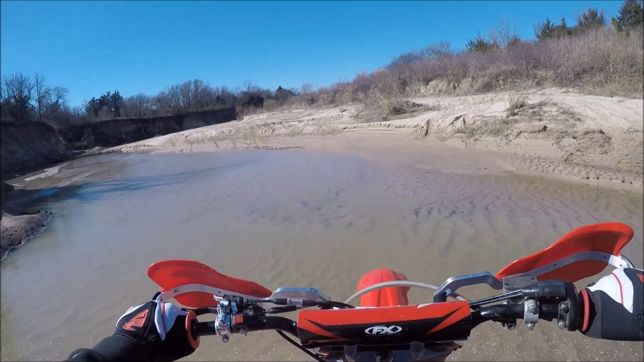 Red River Motorcycle Trails 1-28-17 - YouTube