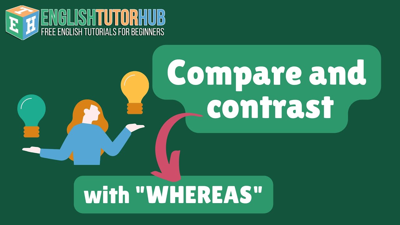 Compare and contrast with "WHEREAS" - YouTube