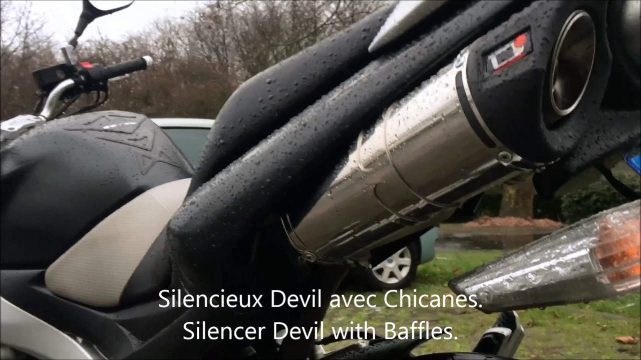 Silencieux Devil 600 GSR - YouTube