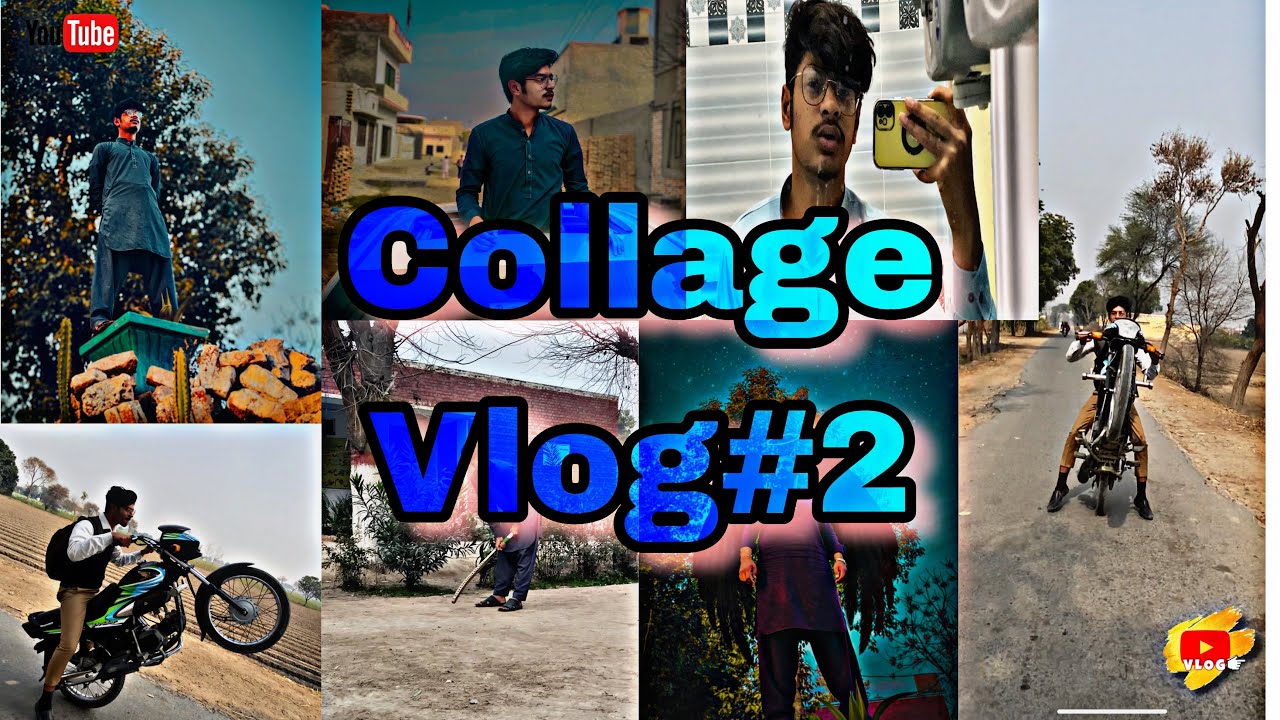 Daily collage routine vlog#2/one weeling/photoshoot/daily routine ...