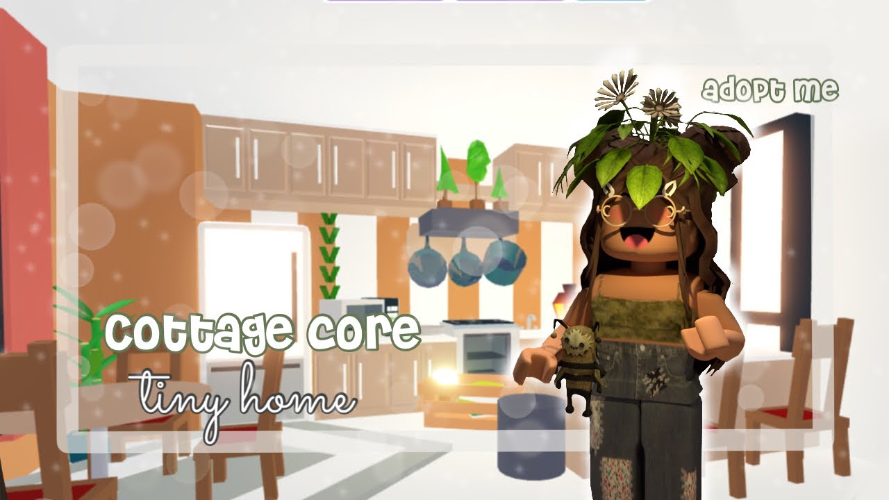 Roblox adopt me cottage core tiny home|speed build| - YouTube