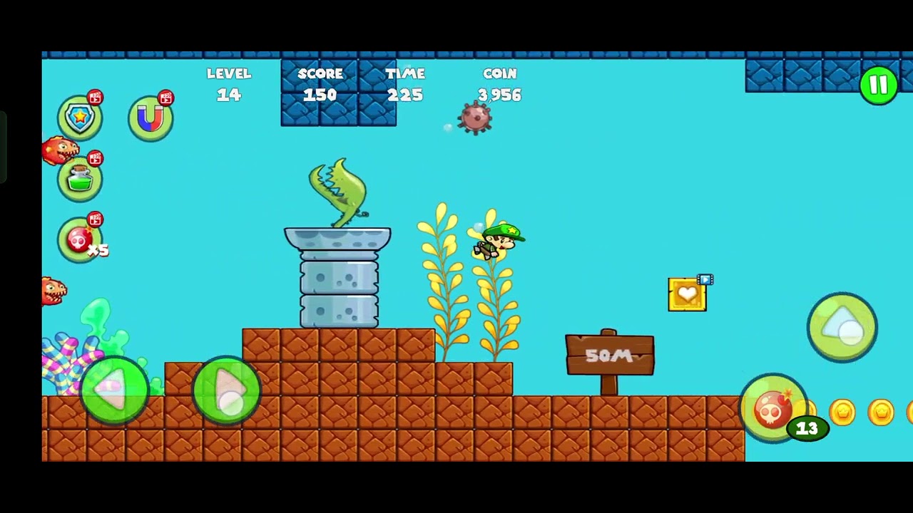 Bob's World - Super Bob Run — Level 14 | Gameplay Walkthrough - YouTube
