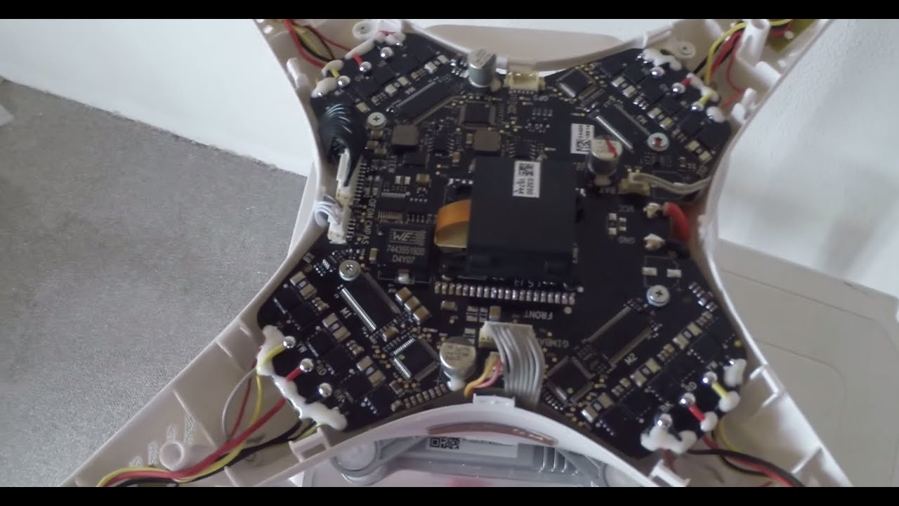 DJI Phantom 3 Professional Look Inside Part 1 - YouTube