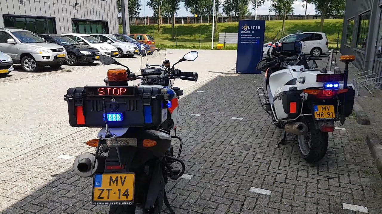 Uitleg politiemotoren, Politie Vlogger Jan-Willem - YouTube