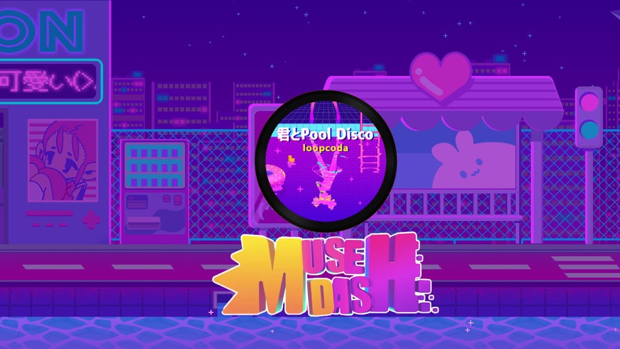 [Muse Dash] [★8] loopcoda - 君とpool disco - YouTube