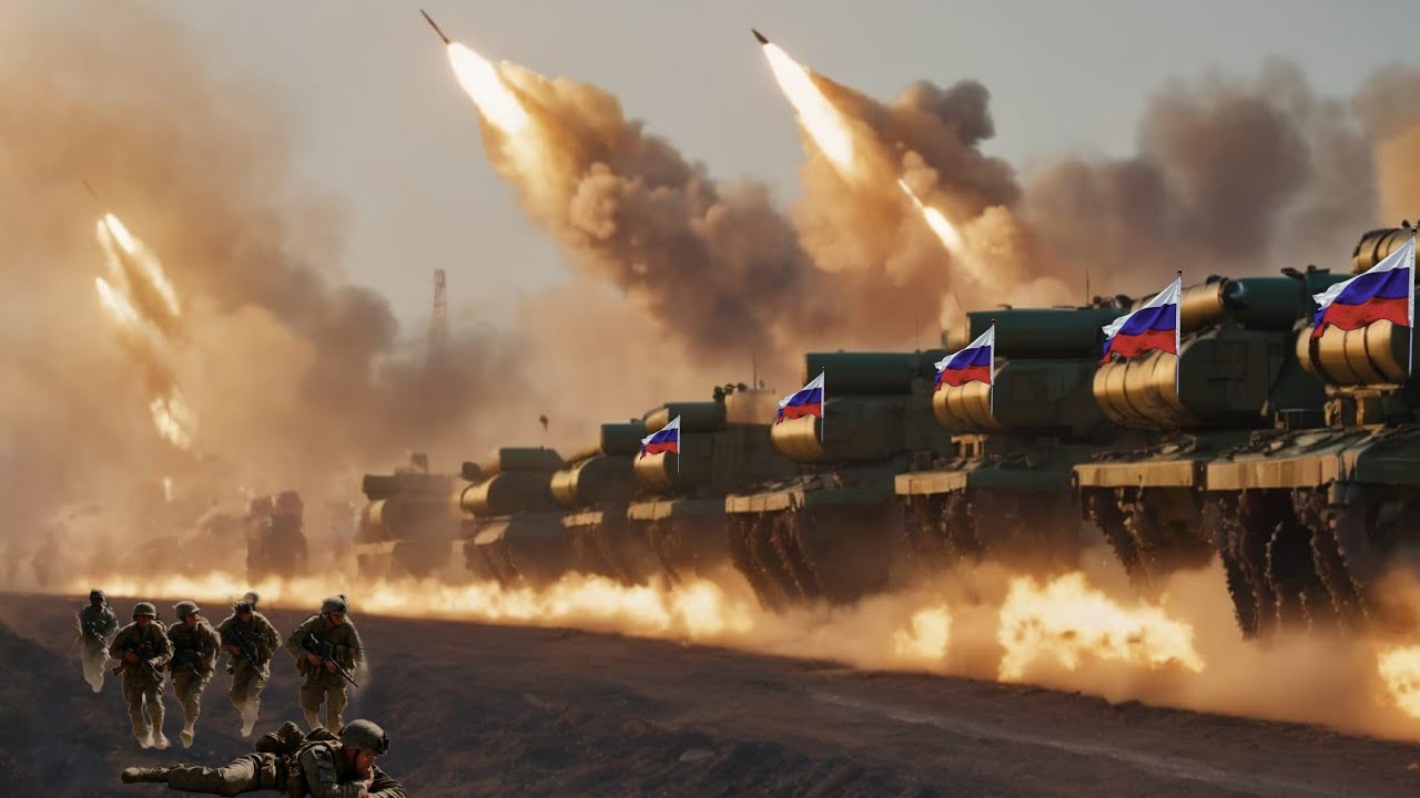 RUSSIA IS IN DANGER! Attack of 900 Ukrainian Monster Tanks Destroys ...