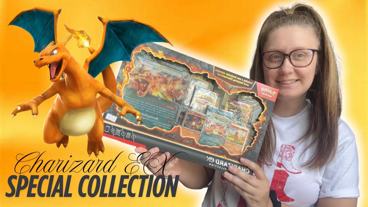 Opening the New Charizard EX Special Collection Box!!! - YouTube
