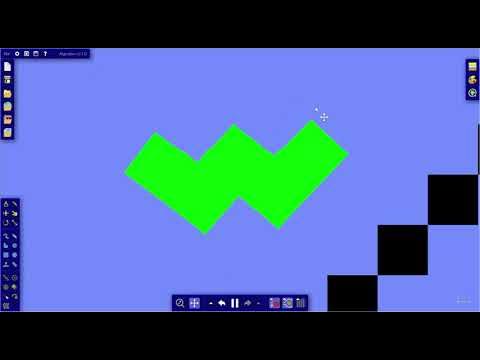 Softbody "W" Pentomino in Algodoo - YouTube
