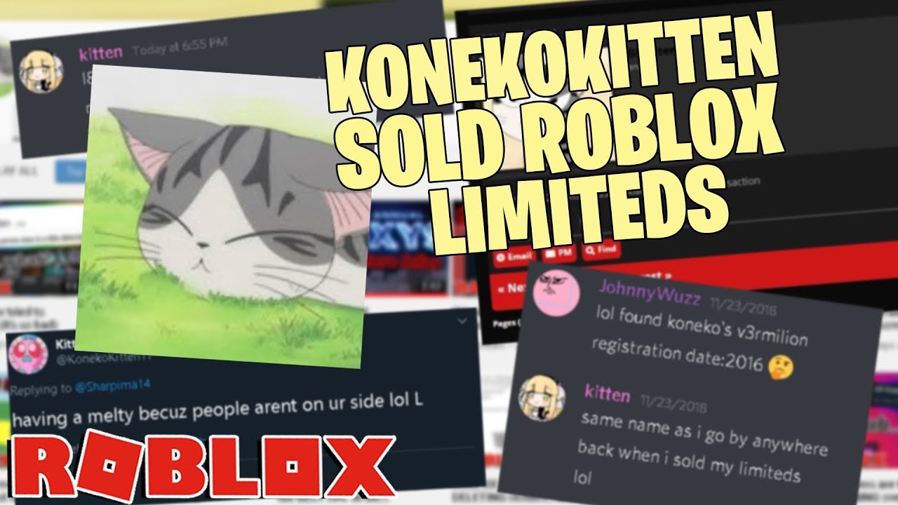 Konekokitten SOLD Roblox LIMITEDS - YouTube