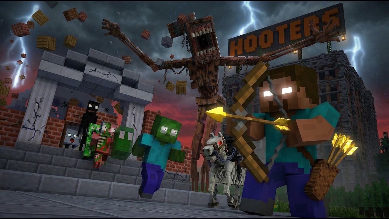 SIREN HEAD APOCALYPSE - Minecraft Animation - YouTube