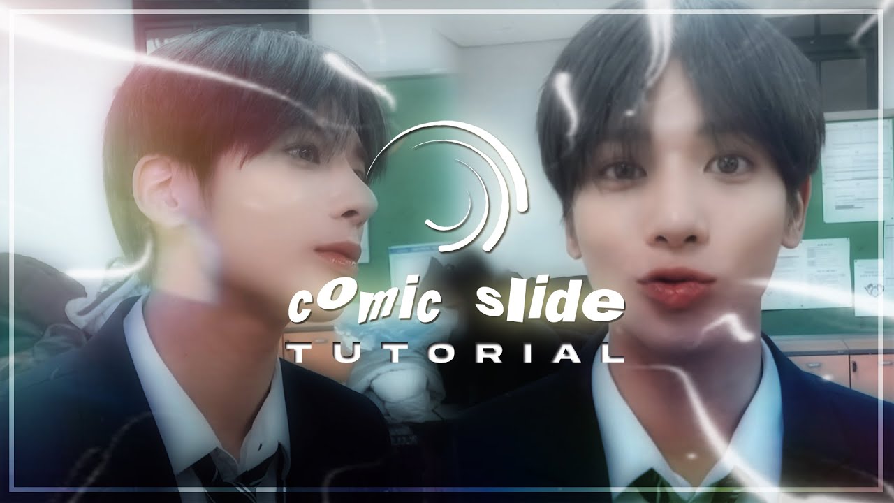 comic slide tutorial | alight motion - YouTube