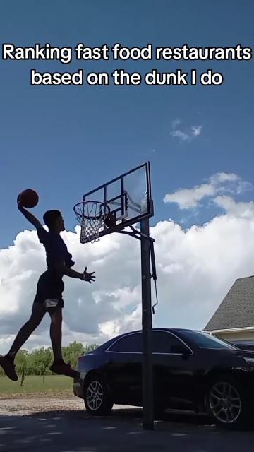 Ranking fast food restaurants based on the dunk I do🏀 #basketball # ...