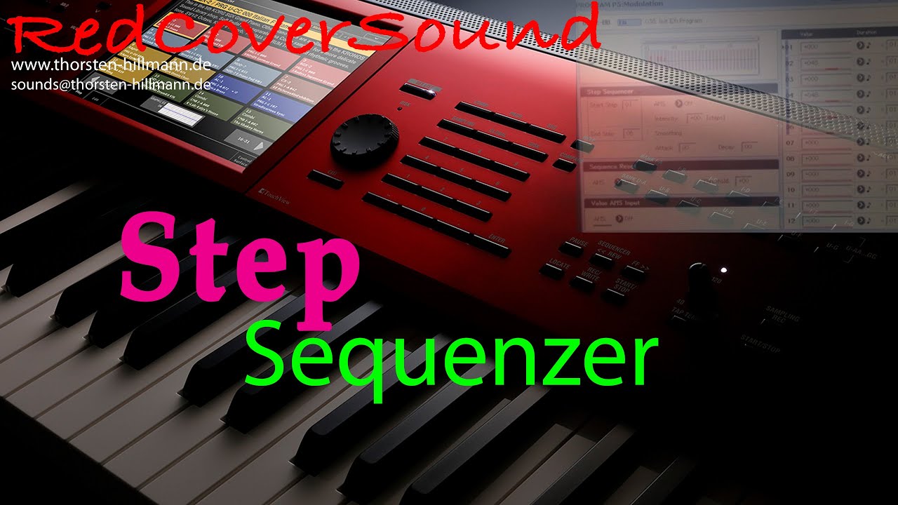 Einsteiger Tutorial Step Sequenzer Korg Kronos (AL-1) - YouTube