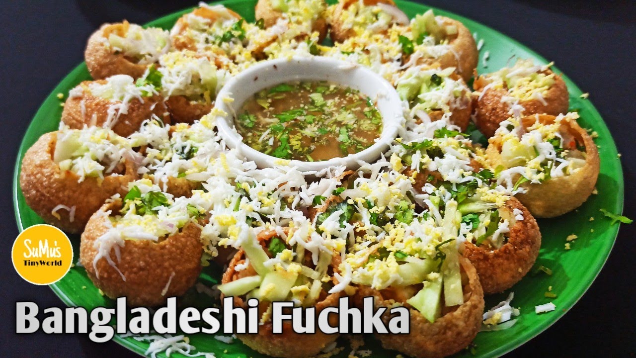 ফুচকা তৈরির সহজ রেসিপি | Fuchka Recipe | Bangladeshi Fuchka Recipe ...