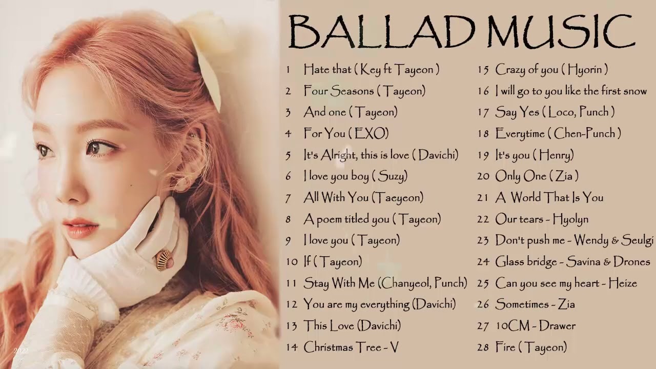 [ Playlist ] Korean Drama OST 🎼| Korean Ballad 2022 ♫ Korean Love Song ...