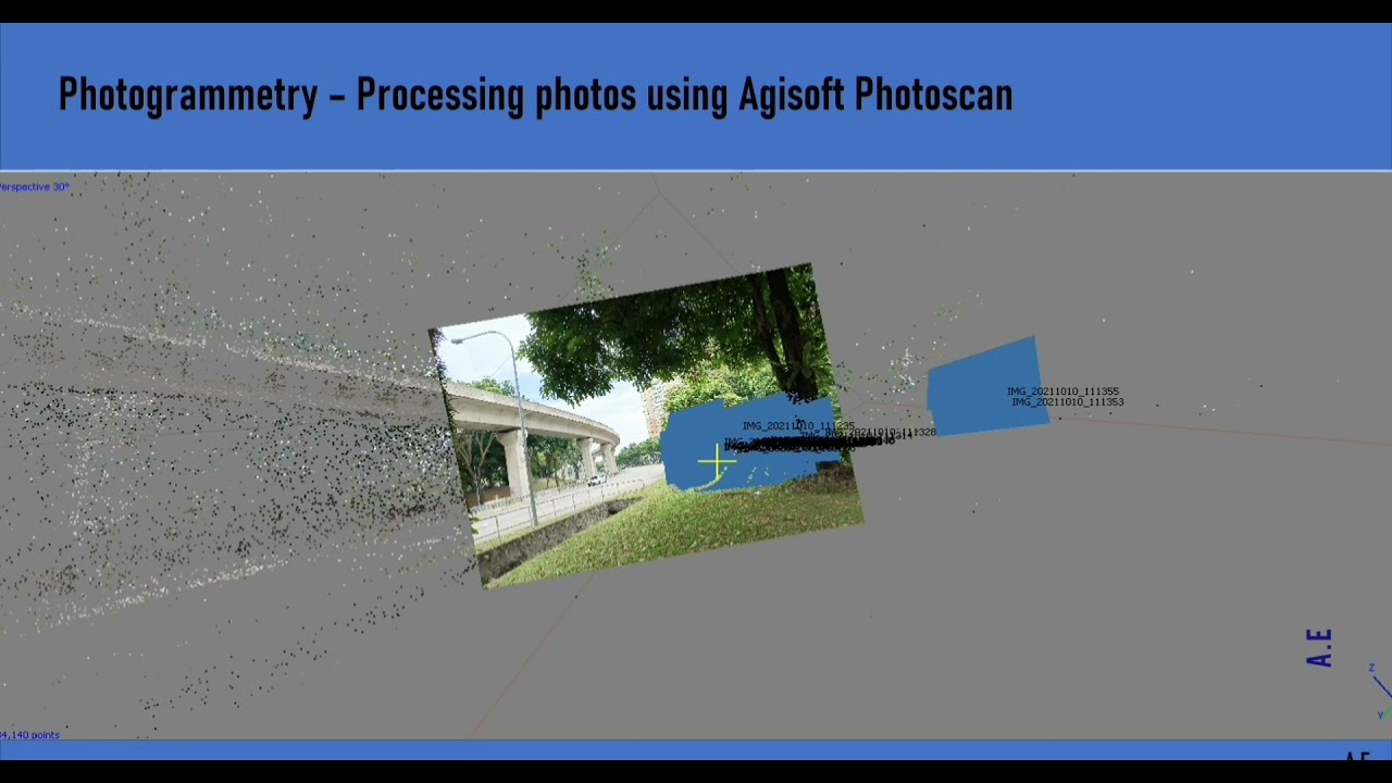 Photogrammetry - Using Agisoft Photoscan to create 3D dense points ...