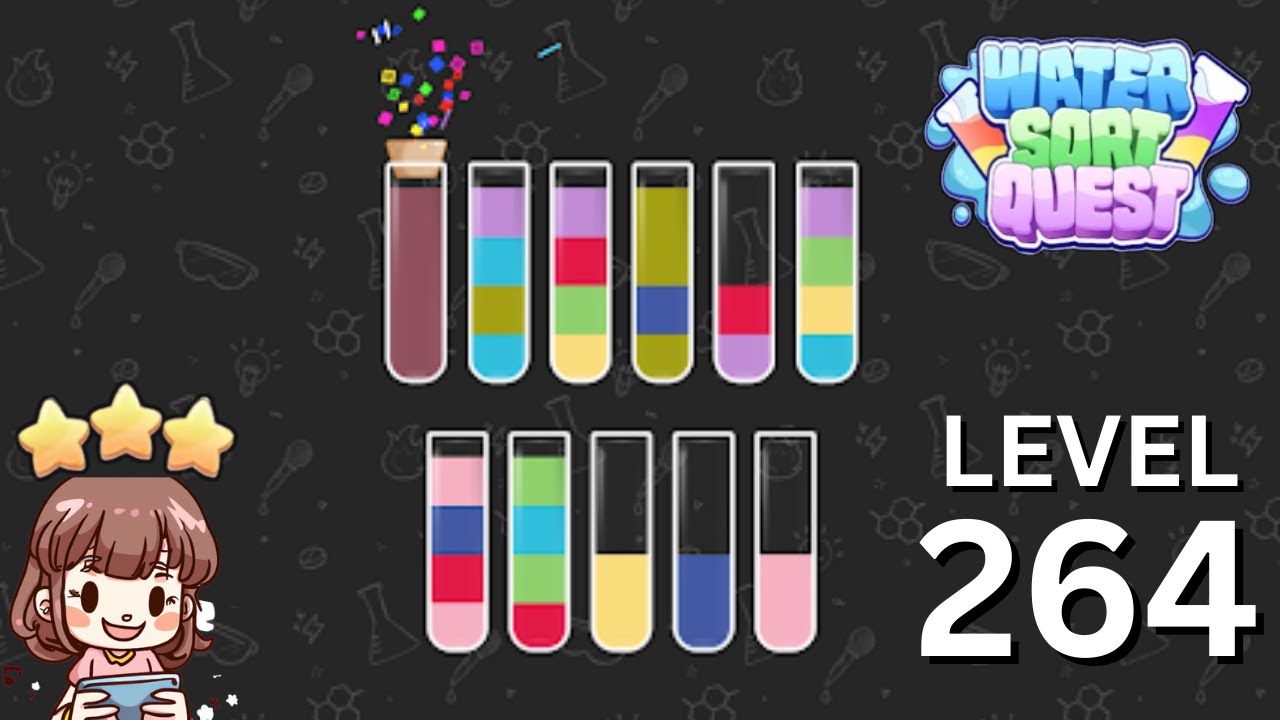 Water Sort Quest Level 264 Solution Walkthrough - YouTube