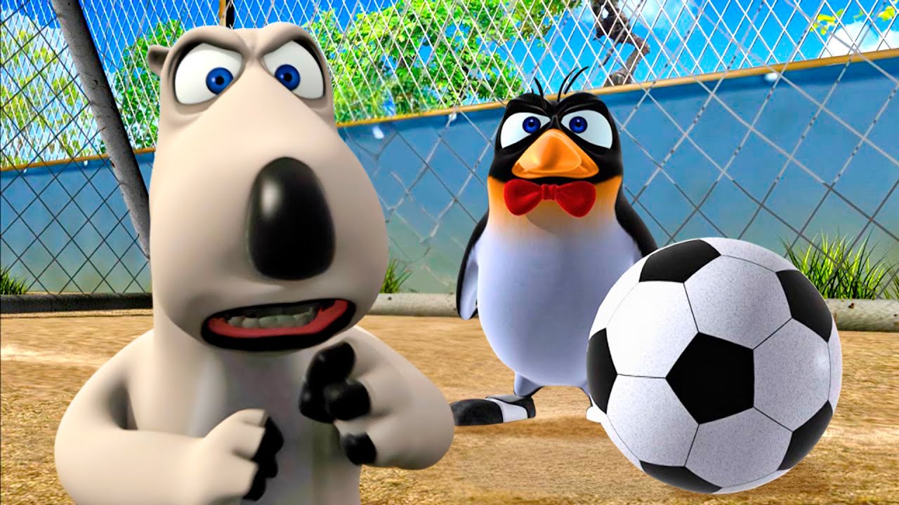 NEW CARTOON 🌟 Bernard Bear - FOOTBALL - Episode 53 | Super Toons for Kids - YouTube