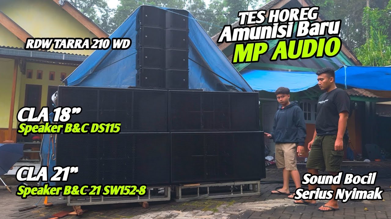 Sangar🔥Begini Hasil Compare Amunisi Baru MP AUDIO Cla 21" & 18" Move Up ...