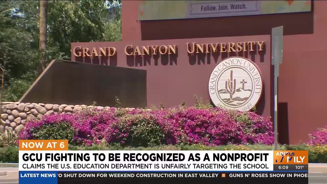 Grand Canyon University fighting to be recognized as a nonprofit - YouTube