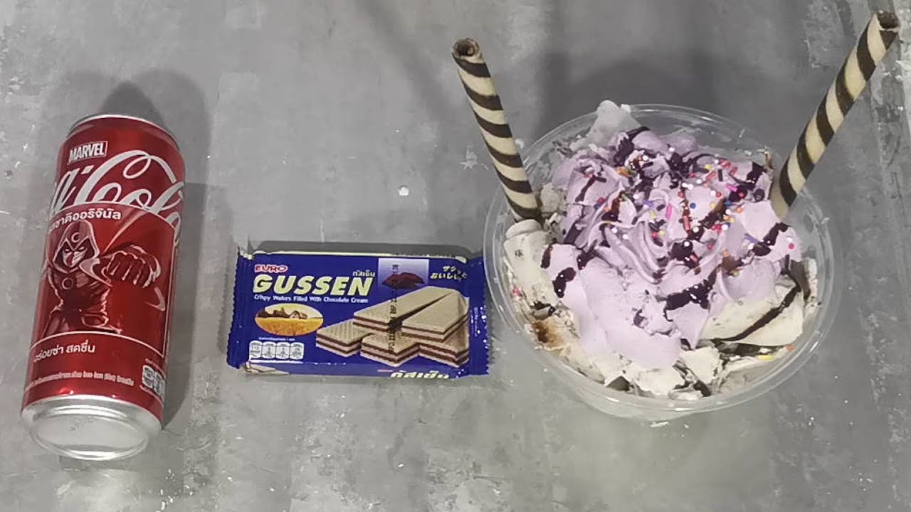 WANT the Perfect Ice Cream Roll? Watch This Coke and Gussen Chocolate ...