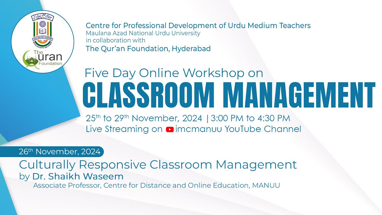 Culturally Responsive Classroom Management | Classroom Management ...